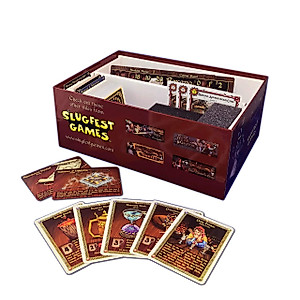 Slugfest Games: Red Dragon Inn: Smorgasbox, Expansion, Includes Roobted Version of this Product, with Five New Games, For Ages 13 and up