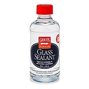 Griot's Garage 11033 Glass Sealant, 8 oz.,WHITE,RED