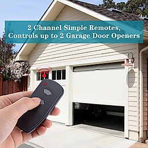 LAWOHO M3-2312 Clone Copy Remote Controls Compatible with Marantec 315MHz Garage Door Openers & Keyless Entry Keypad, for Marantec M4500e, 4700, M55, Martin DC3700e (1 Pcs)