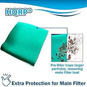 HQRP Filter with Pre-filter compatible with Briggs & Stratton 794935, 798897, 653412, 592496, 593217 fits 44M977, 44P977, 44Q977, 49L977, 49M977 Engines