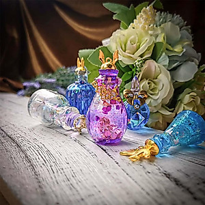 Small Bottle Container and Stopper UV Resin Epoxy Silicone Mold Jewelry Casting 6 Trays Set