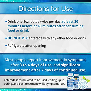enterade AO 24 Bottles Orange and Vanilla Bundle, Specially Formulated to Reduce Treatment GI Side Effects, 8oz Orange (1 Pack of 12) + 8oz Vanilla (1 Pack of 12)