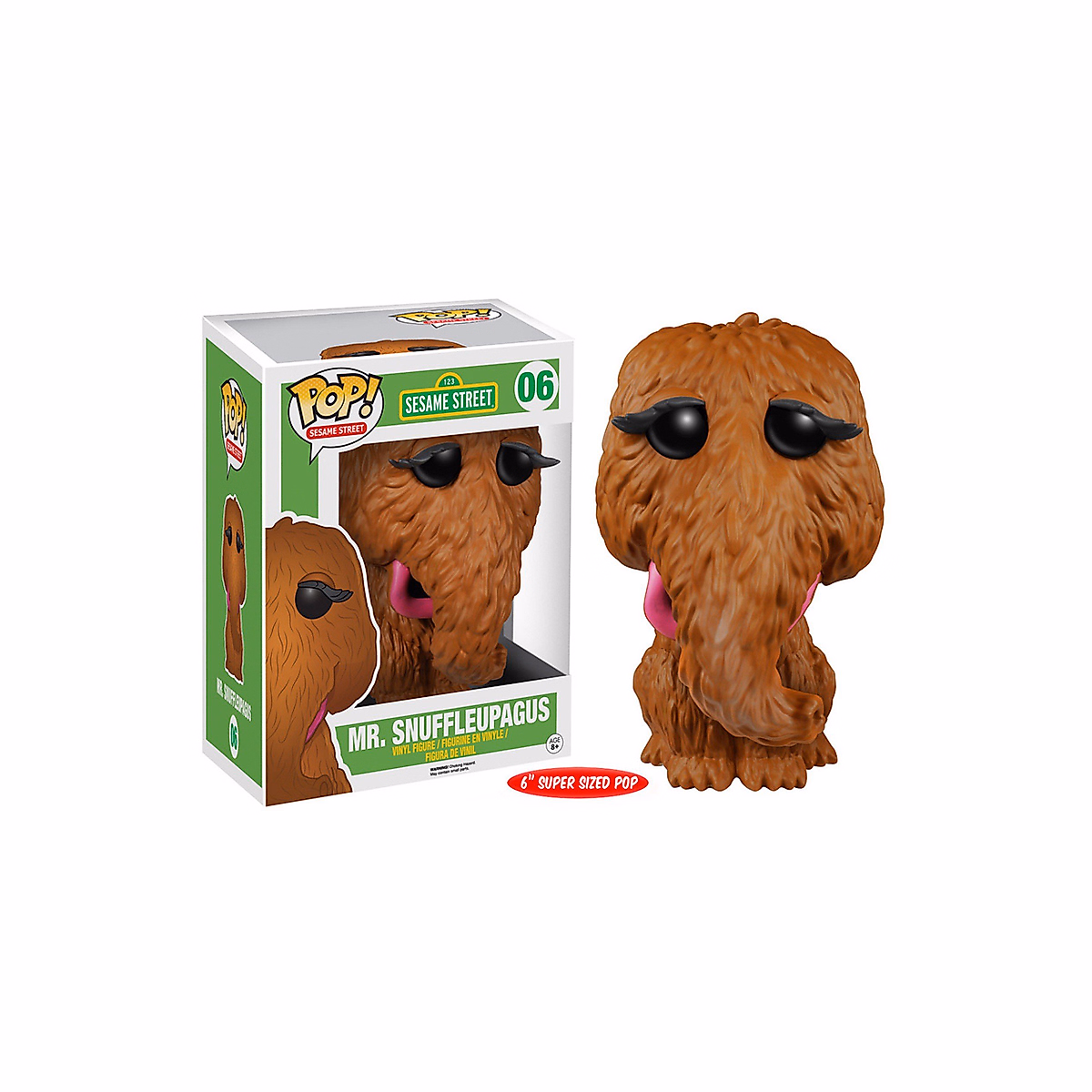 FunKo Pop Sesame Street - Snuffleupagus, 6 Inch