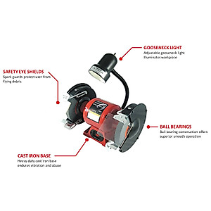Sunex 8 inch Bench Grinder