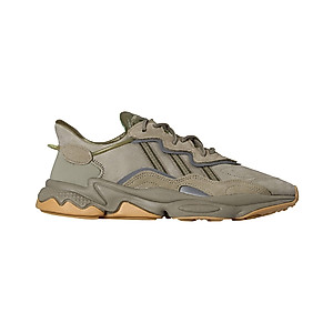 adidas Originals Men's Ozweego Gymnastics Shoe, Grey Legend Earth Raw Khaki, 9