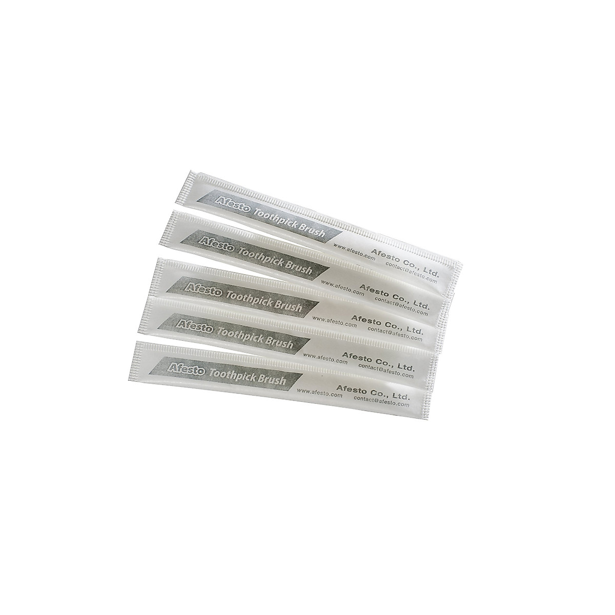 The AFESTO BrushPicks 1000pcs Each Individually Wrapping - Toothpick Brush - Dental Pick - Brush Picks for Teeth - Interdental Brush Cleaner - Floss - Oral Care - Dental Care - Toothpickbrush - Bulk