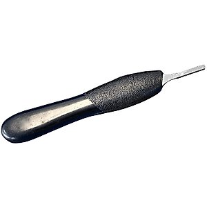 Scalpel Knife Handle # 5 Black Plastic Grip