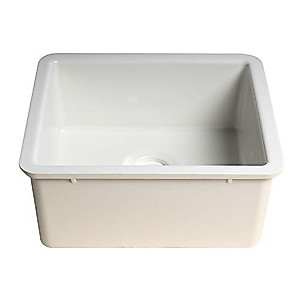 ALFI brand AB2017 Kitchen Sink, White