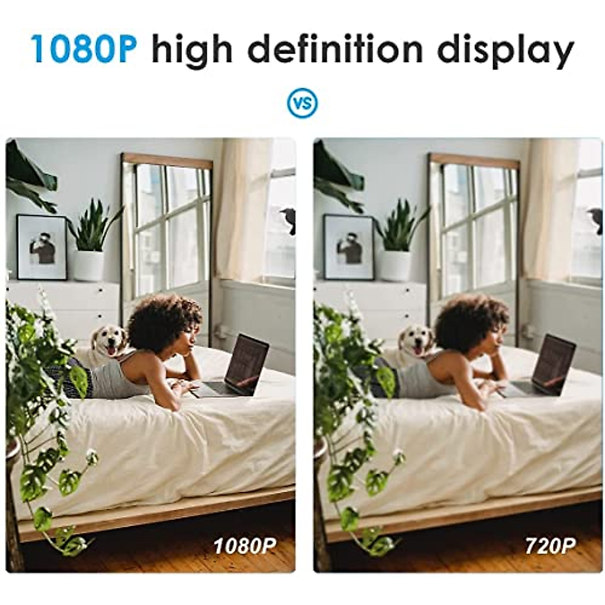 Wireless Mini WiFi Hidden Camera, Upgraded HD 1080P Portable Home Security Cameras with Night Vision, Monitor Detection Tiny Cameras for Indoor/Outdoor(Not Included SD Card)