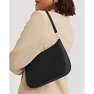 NIUEIMEE ZHOU Small Shoulder bag with 2 Removable Straps Cross Body Clutch Purse Handbag for Women