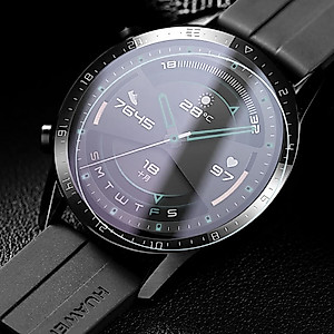 Vaxson 3-Pack Tempered Glass Screen Protector, compatible with YAMAZEN CHRONOWEAR 2 QSW-02H 9H Protective Guard Film Protectors