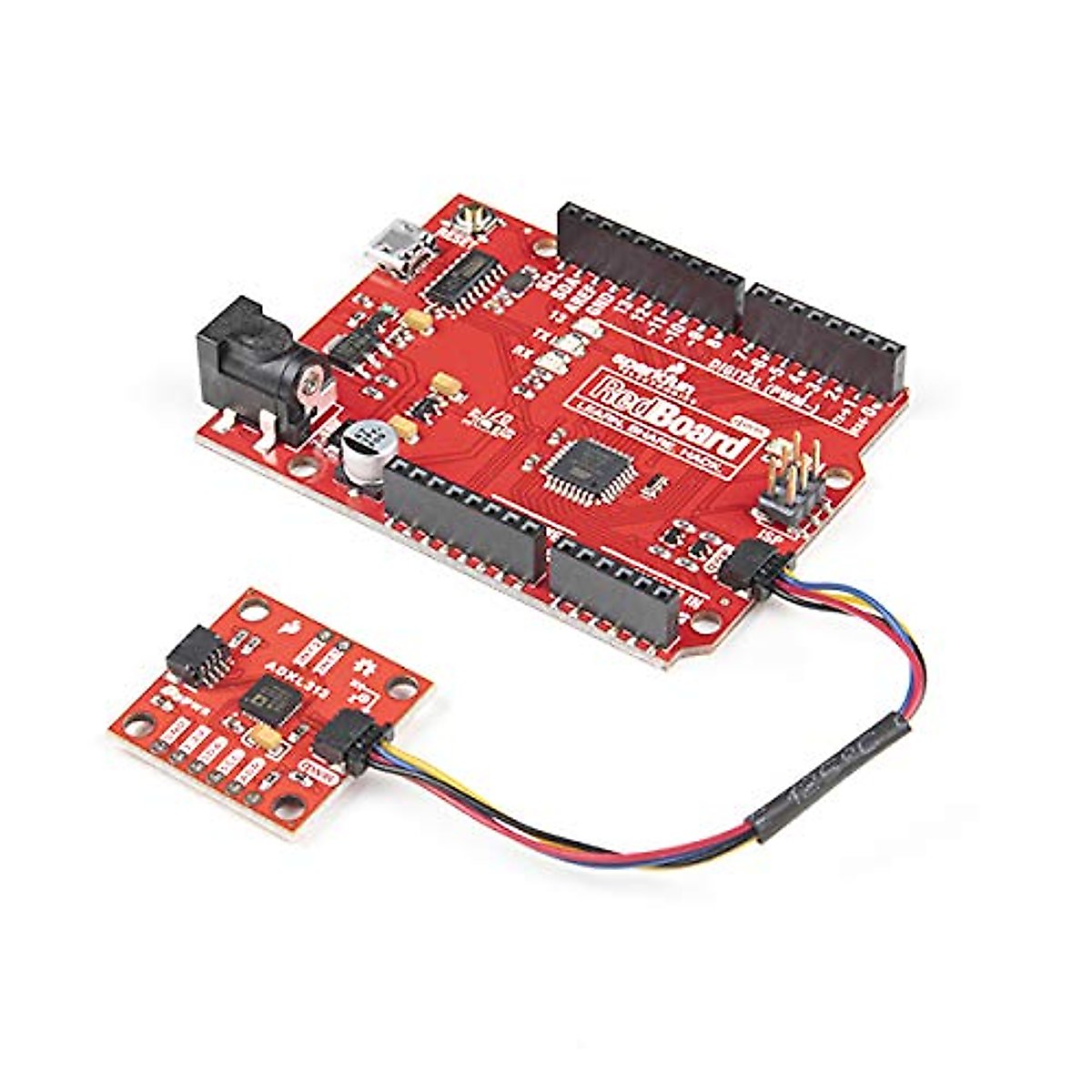 SparkFun Triple Axis Digital Accelerometer Breakout - ADXL313 (Qwiic) - Low Cost Low Power Up to 13-bit resolution-3-axis Accelerometer w/a 32-Level FIFO Stack Capable of Measuring up to ±4g