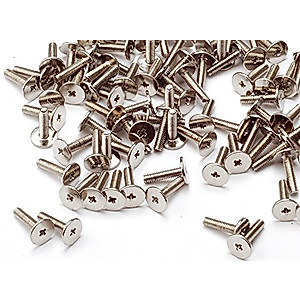 HH FASTENERS M3 x 5mm Wafer Head Machine Screws,Laptop Screws,Head Dia.6mm,Metric,Right Hand