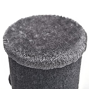 Cat Craft Bobcat Cat Plush Scratching Post with Integrated Cat Toy, Gray, Large (42")