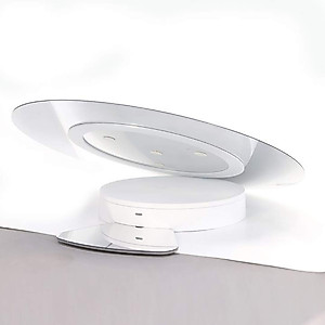 Foldio3 + 360 Studio Fullset (25inch Photo lightbox Studio with 10inch 360 Photography Turntable and 20inch Extended Plate Set/Photo Light Box/Bluetooth 360 Turntable/ 20" Extension Kit Included)