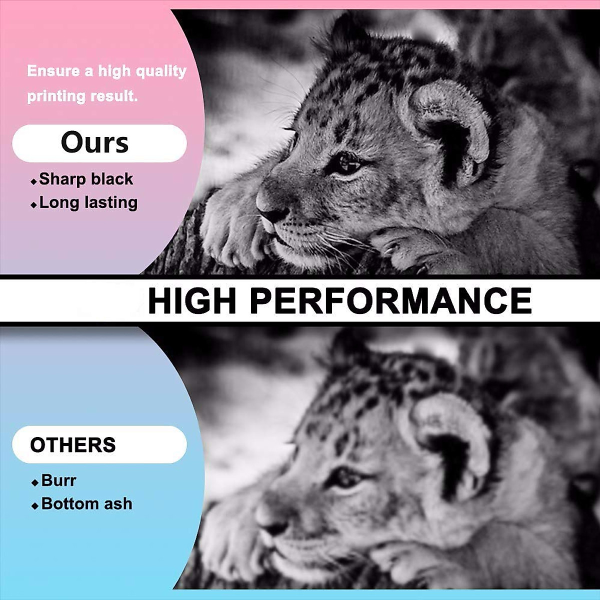 Kolasels Remanufactured Toner Cartridge Replacement for 64035HA for T640, T642, T644 Printer (5-Pack Black)