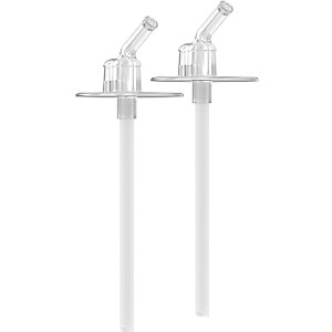 Thermos Replacement Straws for 12 Ounce Funtainer Bottle, Clear, one size (F401RS6)