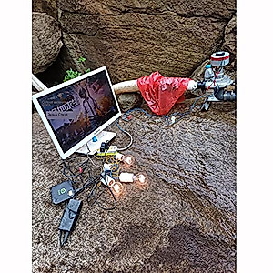 coldwind Micro Hydroelectric Generator 500 Watts 50hz 220V High Power with Monitoring TV Lighting Computer for Outdoor-500w 220v