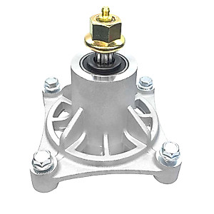 Blade Spindle Assembly replaces AYP 174356 174358 532 17 43-56 With Mounting Screws and Blade Mounting Bolt Fits AYP 48" Decks 2002 & Newer, Mounting Holes are Threaded, Bearing pre-filled grease