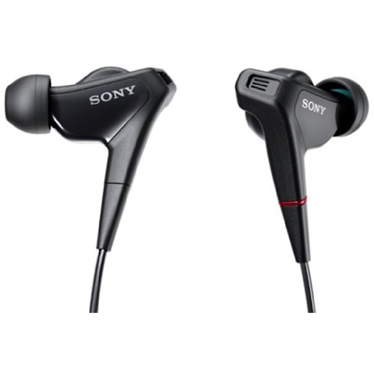 12 pcs (M) Medium Hybrid Replacement Set Earbuds Eartips Compatible with Sony XBA, MDR and DR Series in-Ear Earphone Headsets