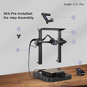 Creality Upgrade Spider Ceramic Hotend Kit, High Flow Speedy Ender 3 Hotend Up to 300℃ for Ender 3,Ender 3 V2,Ender 3Pro,Ender 5/5 Pro/Plus 3D Printer (Ender 3 S1 Pro)