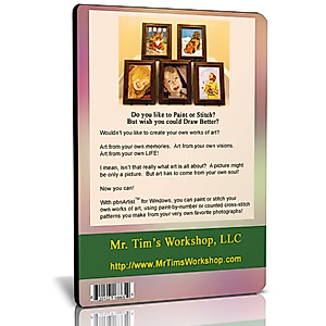 pbnArtist Advanced for Windows - Create Paint By Numbers, Cross Stitch and Coloring Pages from your Favorite Photographs