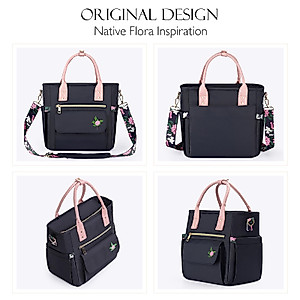 GLORIEROO Deluxe Large Insulated Lunch Bag Box Women - Leakproof Waterproof Cooler with Multi Pockets Removable Strap for Work Picnic - Teacher Mothers Day Christmas Birthday Gifts