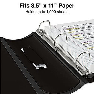 Staples 1618292 4-Inch 3-Ring Better Binder Black (44103)