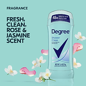 Degree Deodorant Womens Motion Sense Shower Clean, 2.6 Ounce (Pack of 3)