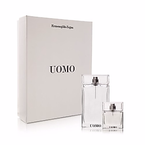 Ermenegildo Zegna 'Uomo' Holiday Set: 3.4 Oz Eau De Toilette Spray + 1.0 Oz Eau De Toilette Spray