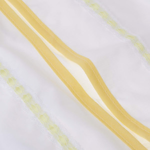 Baby Doll Bedding Unique Diaper Stacker, Yellow