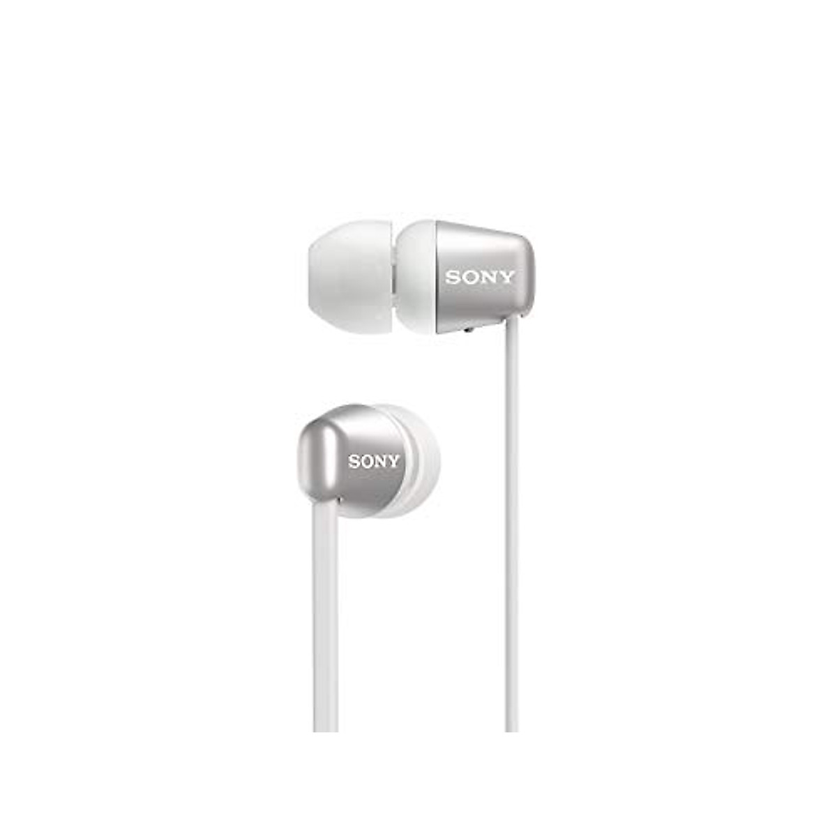 Sony WI-C310 Wireless in-Ear Headset/Headphones with Mic for Phone Call, White (WI-C310/W)