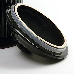 Norpro Ceramic Compost Keeper, Black (93EB)