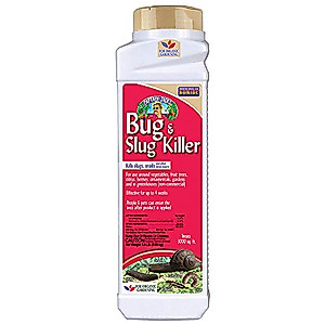 Bonide Captain Jack's Bug & Slug Killer Granules, 1.5 lb. Long Lasting Protection, For Organic Gardening, Safe for Pets