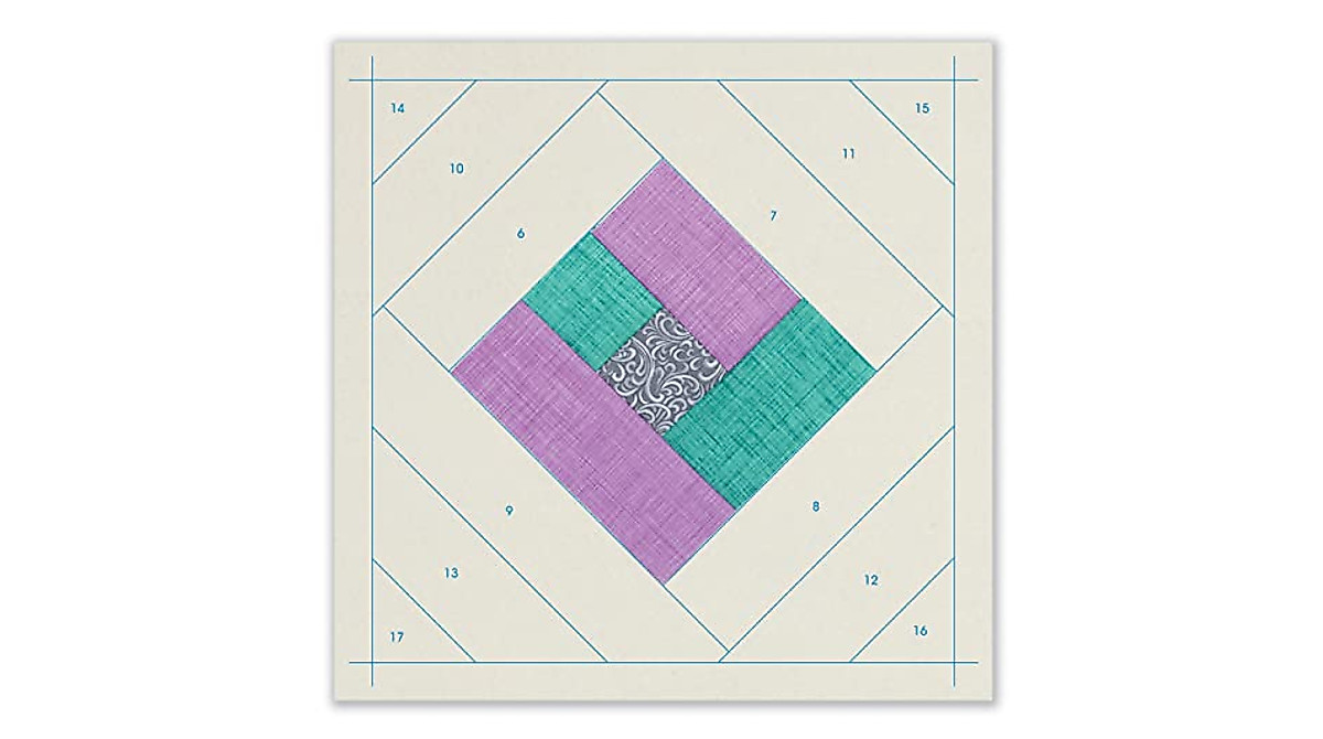 June Tailor Quilt As You Go Pattern - London Labyrinth