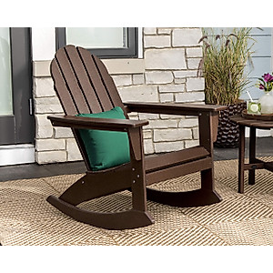 POLYWOOD® Vineyard Rocking Chair, Slate Grey