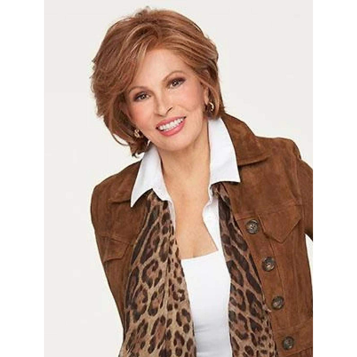 Bundle - 5 Items: In Charge Wig by Raquel Welch, Christy's Wigs Q & A Booklet, 2oz Travel Size Wig Shampoo, Wig Cap & Wide Tooth Comb - Color: SS8_12
