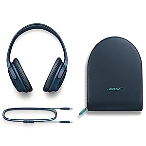 Bose SoundTrue Around-Ear Wired Headphones II - Apple Devices, Navy Blue