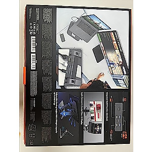 j5create Laptop Stand with USB C 4K HDMI Display Hub - 2 USB A 5Gbps, PD 100W with USB-C 5Gbps | Aluminum Computer Riser for MacBook and Windows Notebook (JTS327)