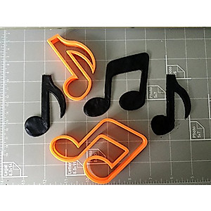 Music Combination Note Cookie Cutters (Set of 3)