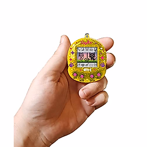 Top Secret Toys Giga Pets CompuKitty & StarCat Electronic Virtual Pet Toy, 2 Pets 1 Device, New Glossy Housing Shell, Classic 90s CompuKitty, 3D Pet Live in Motion