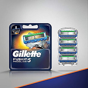 Fusion ProGlide Men's Razor Blade Refills, 4 Count by Gillette 2 Pack