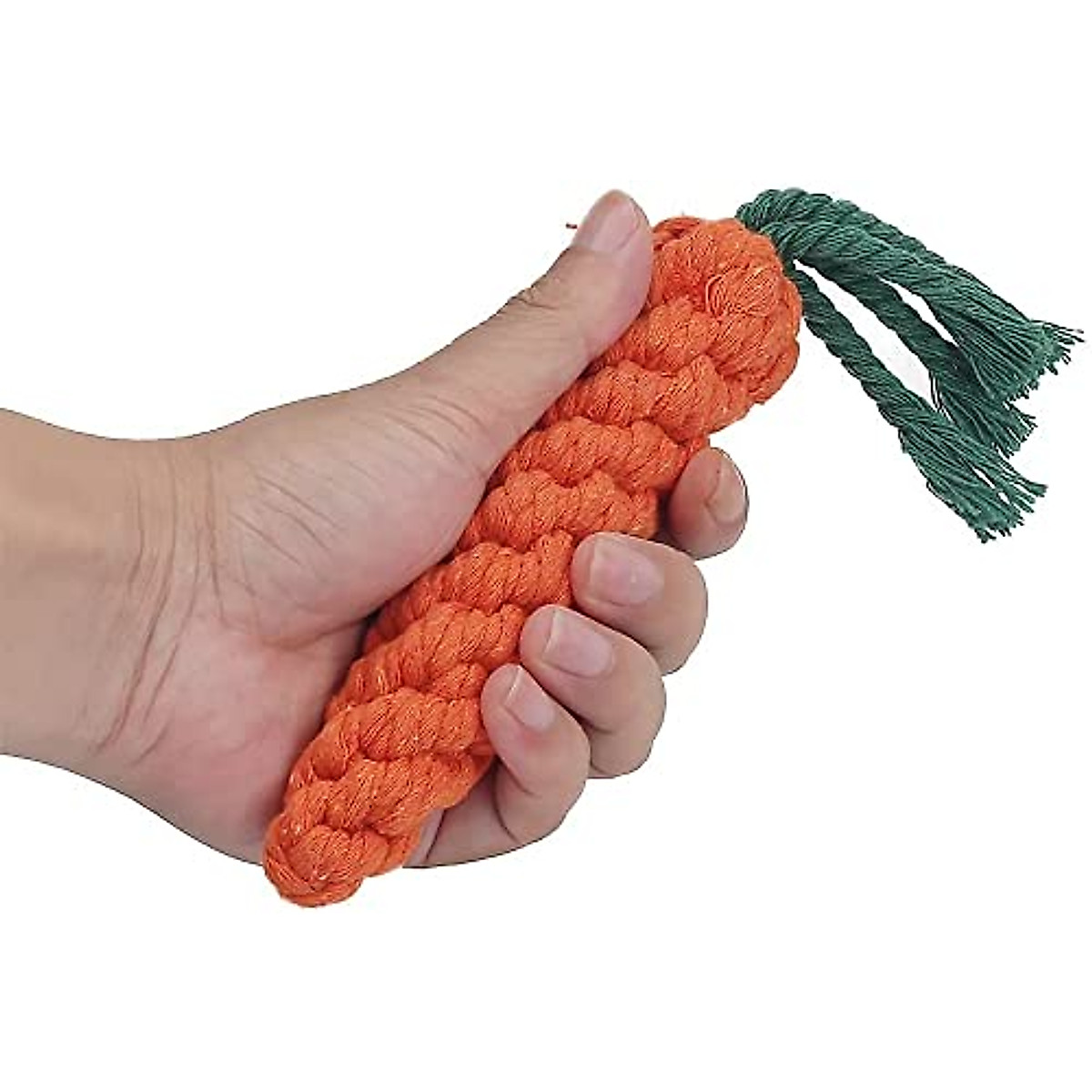 HAICHEN TEC 6 Pack Ferret Rope Chew Toys Durable Knotted Rope Tug Perfect for Teething Mammals, Cotton Rope Toys Interactive Dog Rope Toy Set Machine-Washable (6 Pack)