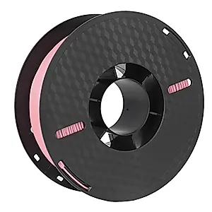 PLA Filament, 1kg 3D Printer Consumable Bubble Free Smokeless for Printing(Pink)