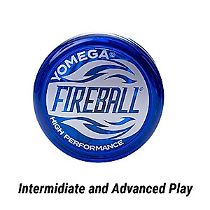 Yomega Fireball -HIGH Performance YOYOS Responsive Transaxle Yoyo, Great for Players to Perform Like Pros + Extra 2 yo yo Strings & 3 Month Warranty (Teal)