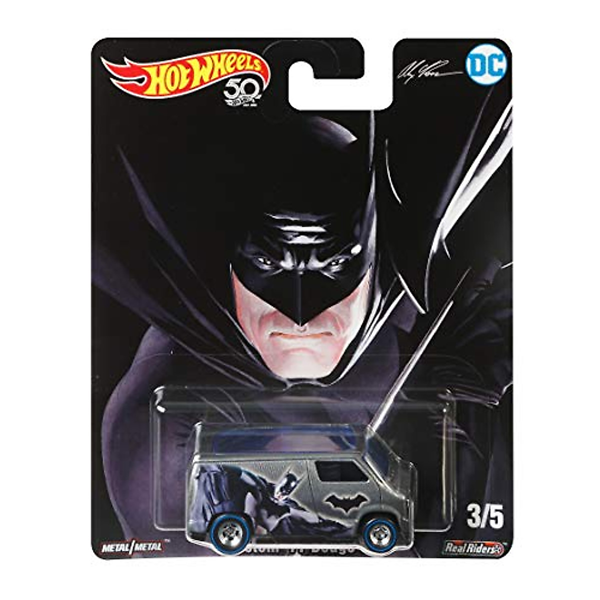 Hot Wheels Alex Ross Limited Edition Collector 5 Pack, Multicolor