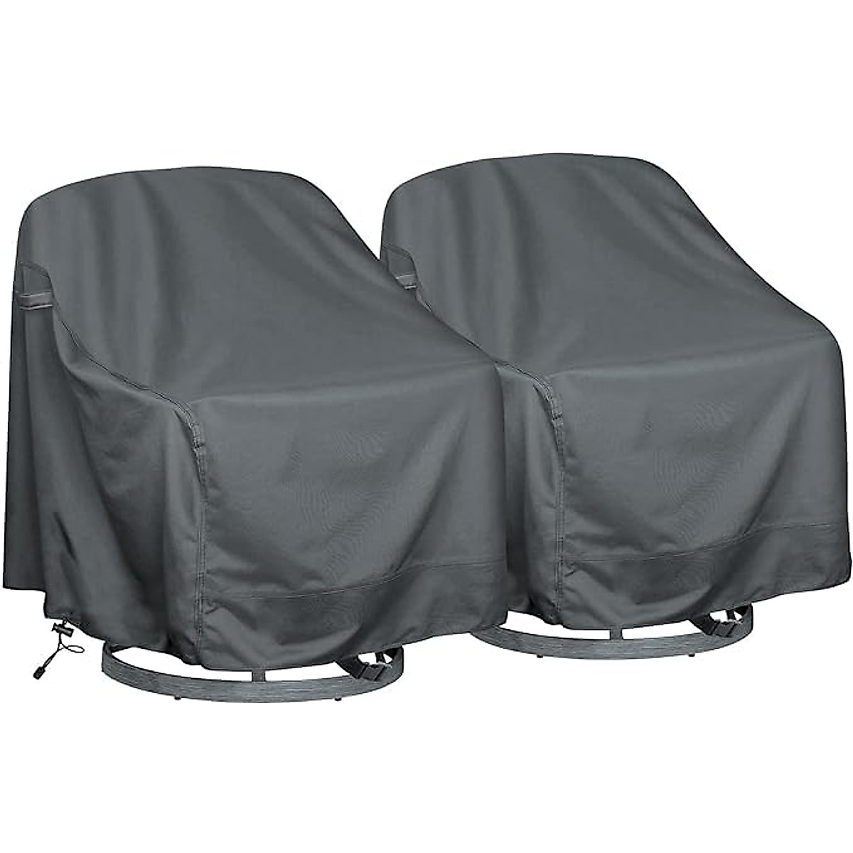 Outdoor Swivel Lounge Chair Cover 4 Pack,Waterproof Heavy Duty Outdoor Chair Covers, (33" W X 35" D X 38.5" H) Patio Furniture Cover for Swivel Patio Lounge Chair