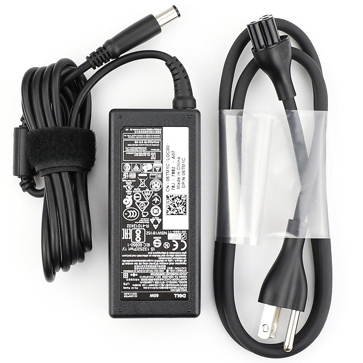 Genuine Original DELL 65W 19.5V 3.34A AC Power Supply Adapter Charger with Cable