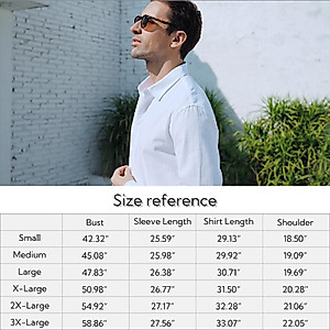 JEKAOYI Mens Casual Long Sleeve Cotton Linen Shirts Buttons Down Solid Plain Roll-Up Sleeve Summer Beach Shirts White