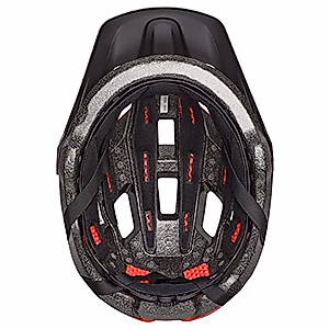 Schwinn Yahara ERT Bike Helmet for Youth Boys and Girls, Ages 8 to 14, Can Fit Head Circumference 54-58 cm, 14 Vents, Removable Visor, Adjustable Fit, Medium Red